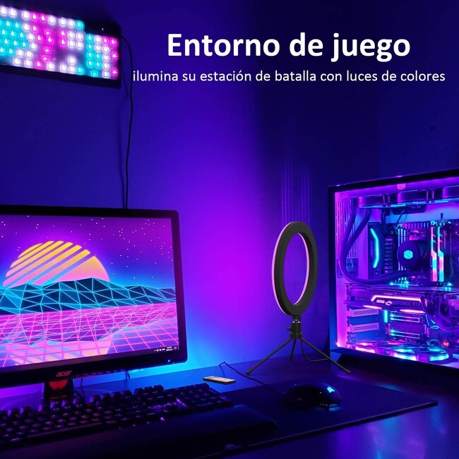 Luces gaming LED modelos recomendados con precio