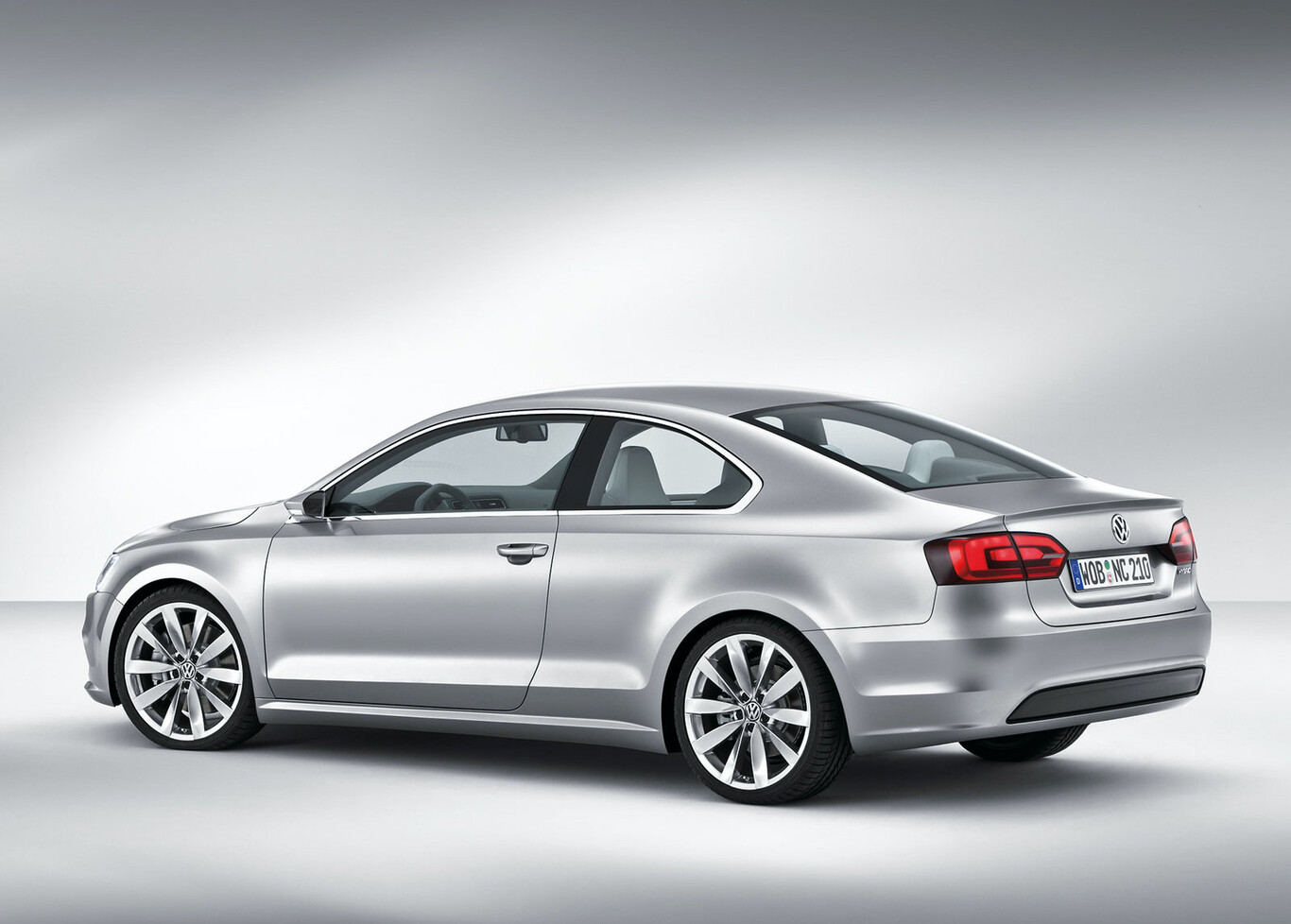 Volkswagen New Compact Coupé Concept: El Jetta Coupé que pudo ser