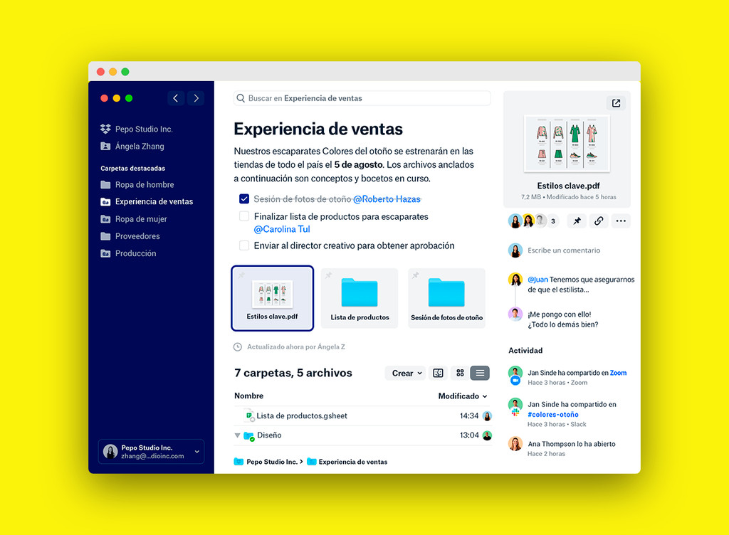 Dropbox: ya puedes descargar la nueva app y crear documentos de Google ...