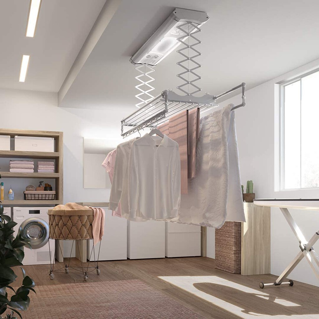 11 tendederos eléctricos para secar la ropa en otoño e invierno, de ...