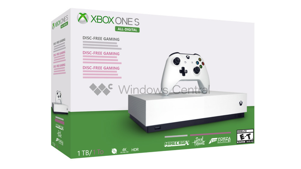 Así luce la primera Xbox sin lector de discos para juegos digitales ...