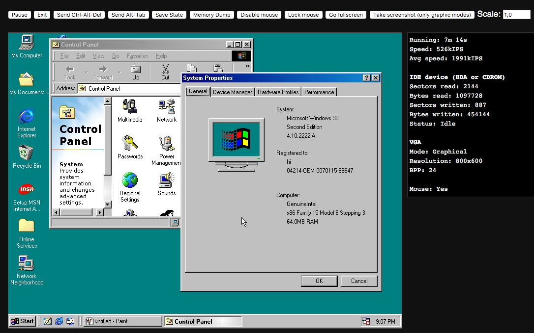 Windows 98 y Linux en tu navegador: revive viejos tiempos con el ...