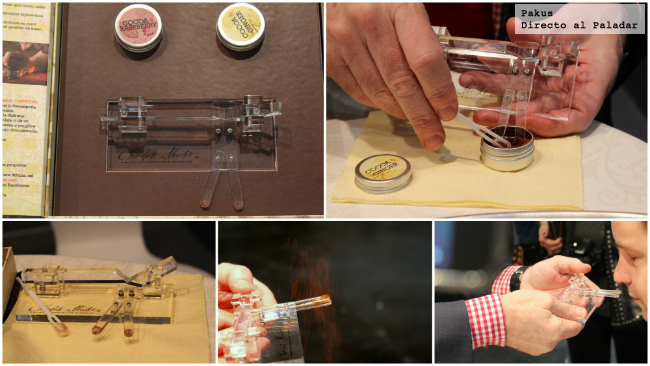 Esnifar chocolate en polvo. Una curiosa experiencia