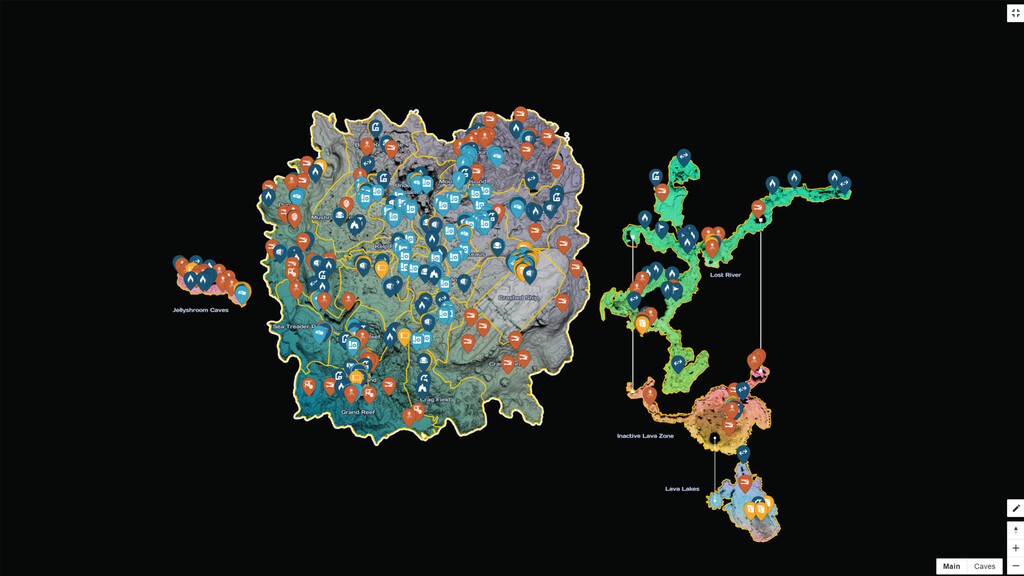 Mapa interactivo de Subnautica con el que encontrar cualquier mineral ...