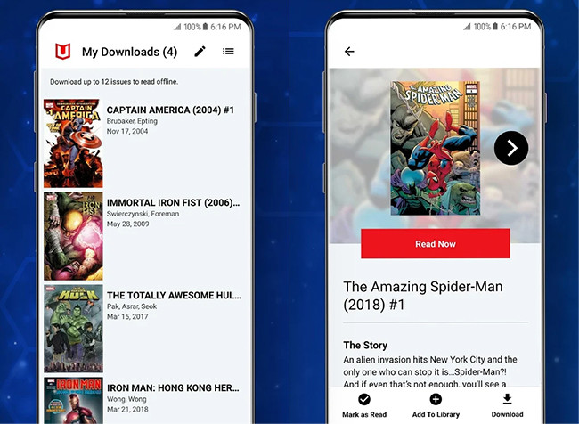 Las mejores aplicaciones para leer cómics en el móvil o la tablet