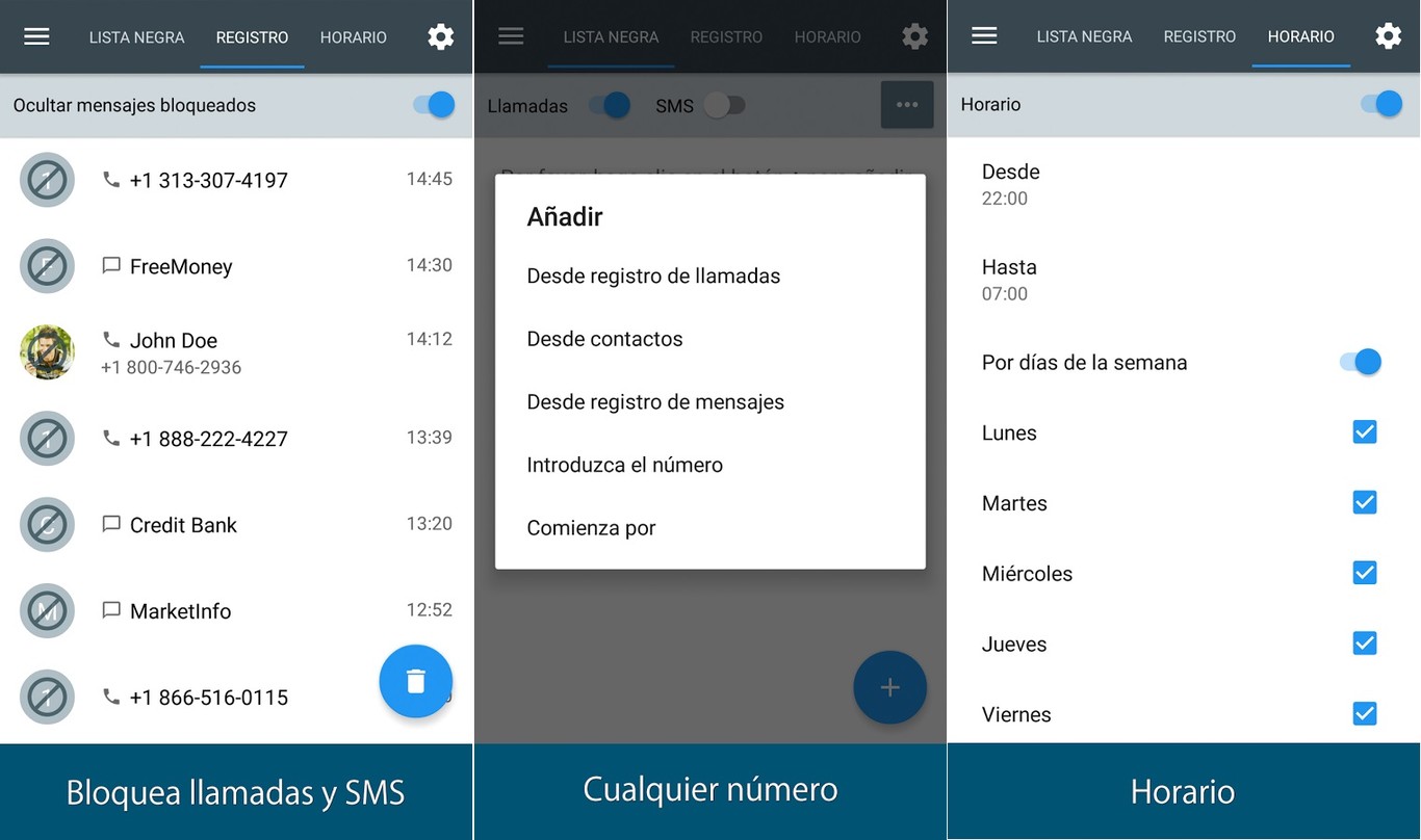 Cómo bloquear un contacto en Android