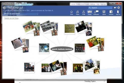Fishbowl, espectacular cliente para Facebook optimizado para Windows 7