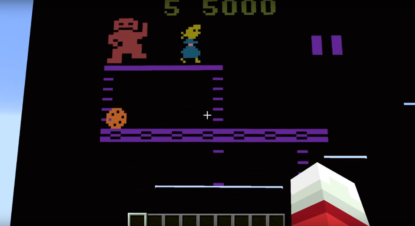 Minecraft: un fan ha diseñado un emulador de Atari 2600