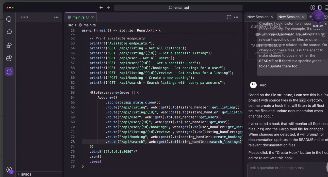 "Es mucho mejor que Cursor": Kiro es el nuevo editor de código de ...