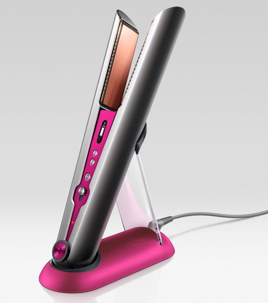 Así es la carísima plancha de pelo de Dyson con placas flexibles