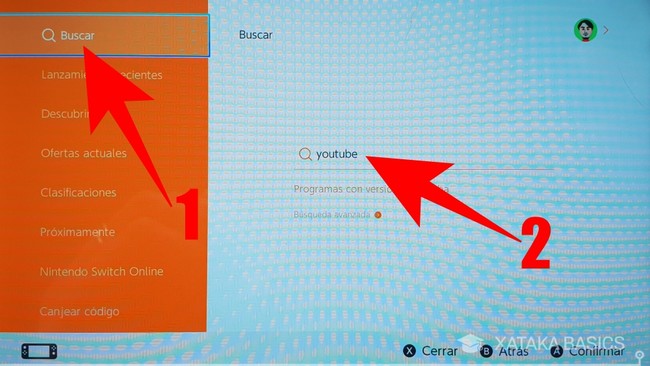 Cómo instalar YouTube en tu Nintendo Switch