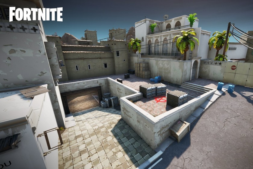 El mítico mapa Dust 2 de Counter Strike se cuela en Fortnite gracias a ...