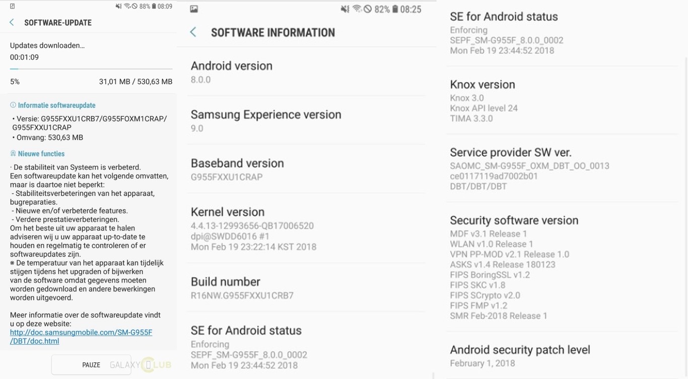 Samsung reanuda la actualización a Android 8.0 Oreo para los Galaxy S8