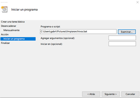 Cómo programar tareas en Windows 10