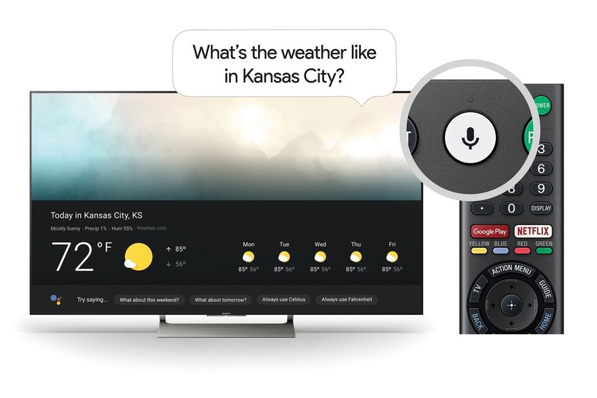 Google Assistant da el salto a la televisión y llega a las Sony Android TV
