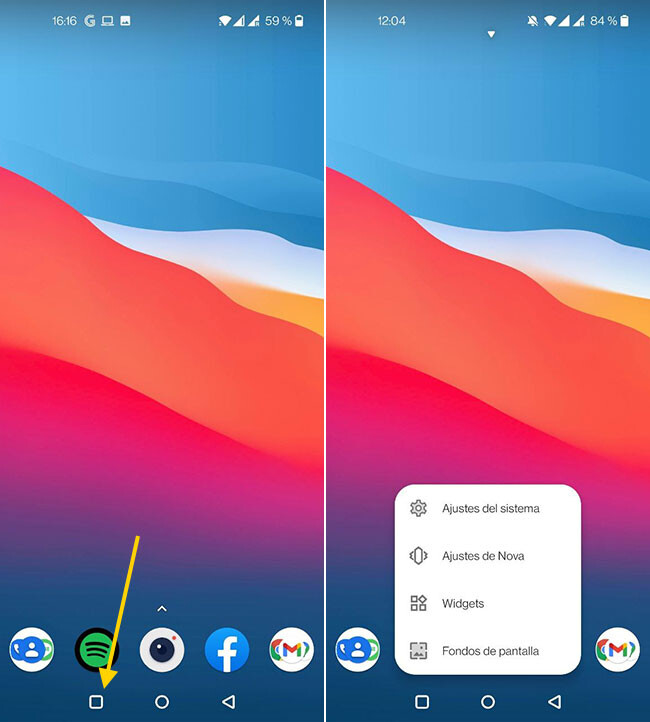 Dos menús secretos de Nova Launcher que todo amante de la ...