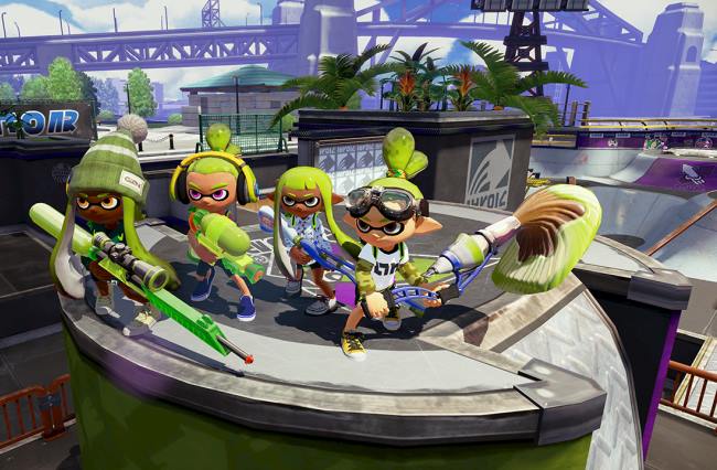 Splatoon sigue con esa sana intención de pringar nuestra pantalla