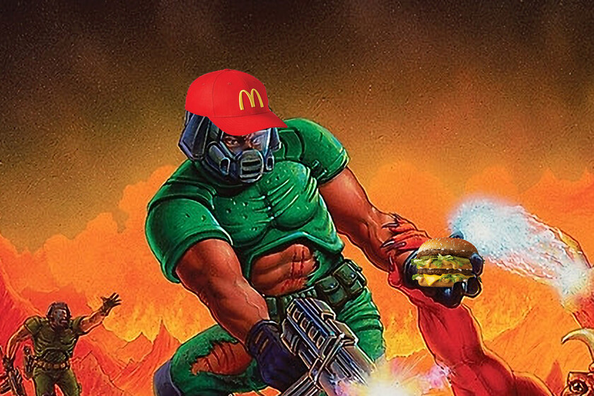 ¿Te imaginas al marine de Doom sirviendo en un McDonalds? La comunidad ...