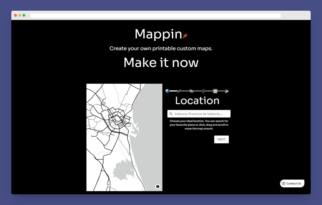 En esta web puedes crear gratis tus propios mapas en alta definición ...