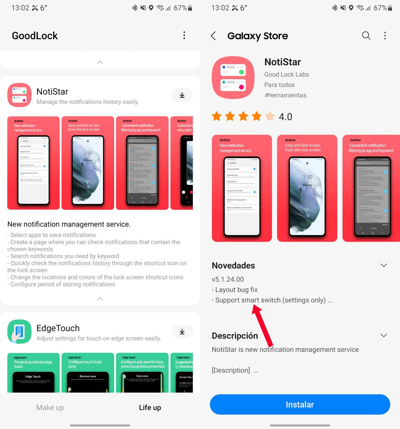 Samsung estrena el respaldo de ajustes para sus apps de Good Lock ...