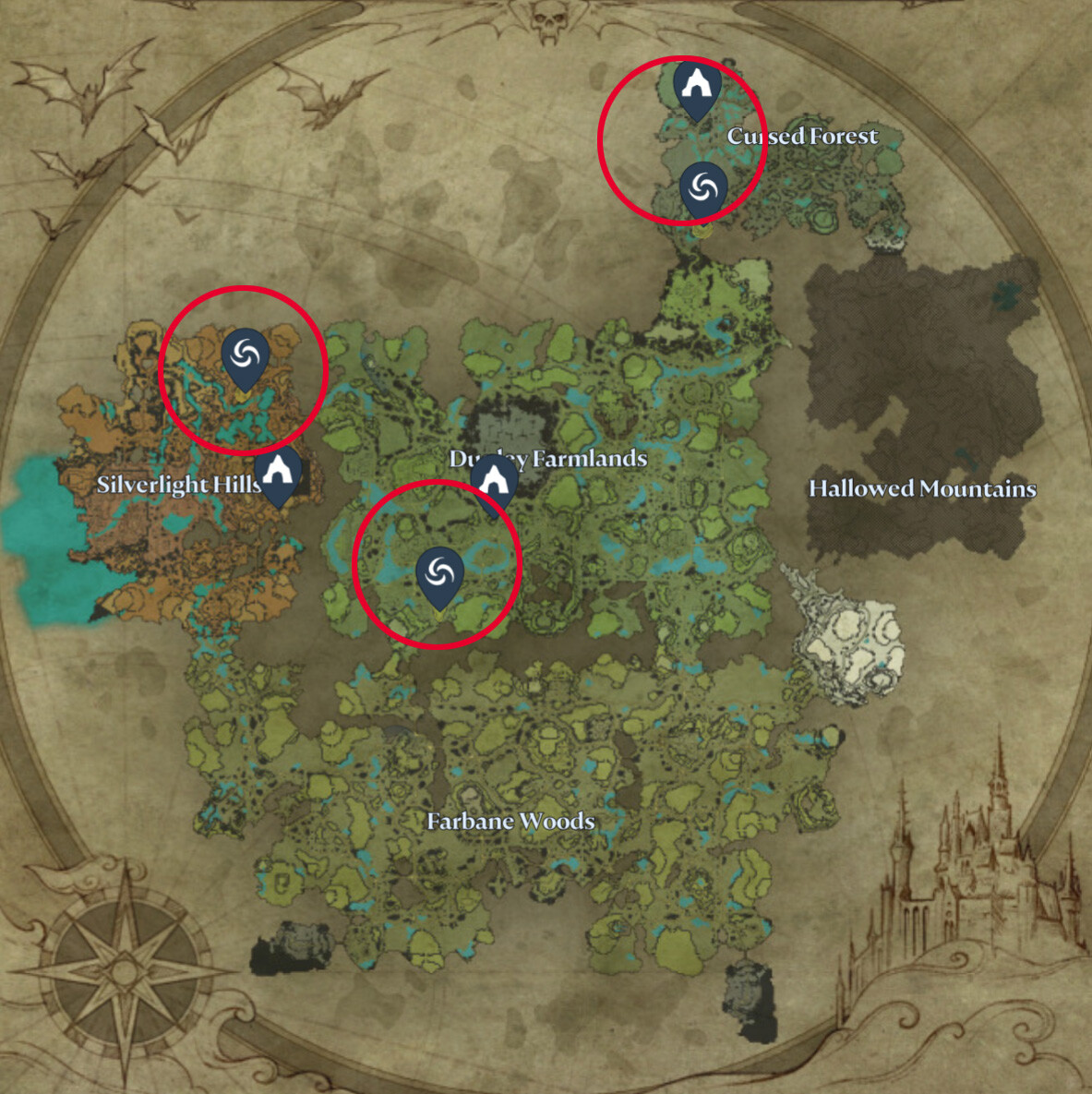 V Rising: las mejores localizaciones para tu castillo y consejos al ...