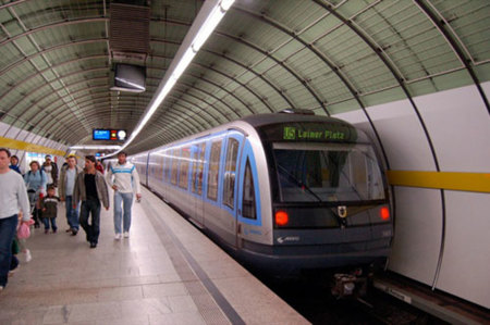 El Metro de Munich y otros medios de transporte