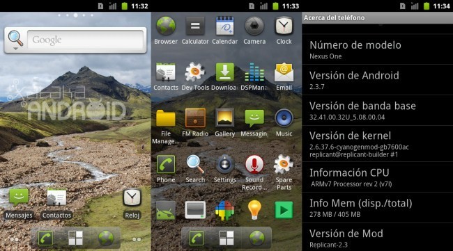 Replicant, sólo para los muy apasionados del software libre