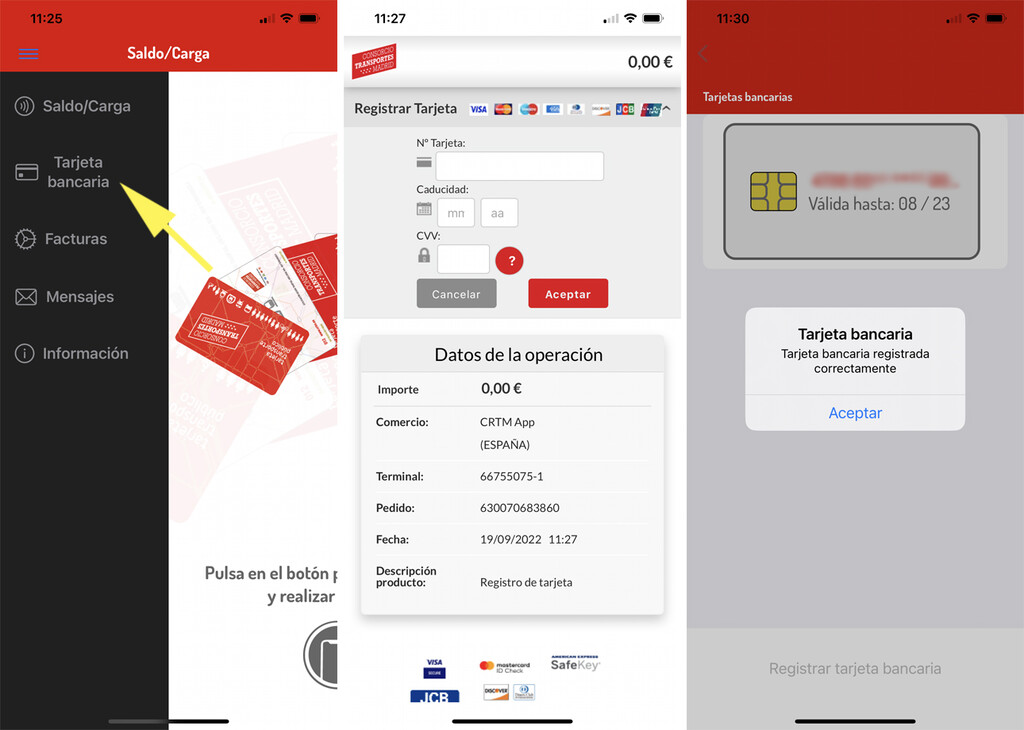 Probamos 'Tarjeta Transporte', la app para recargar las tarjetas del ...