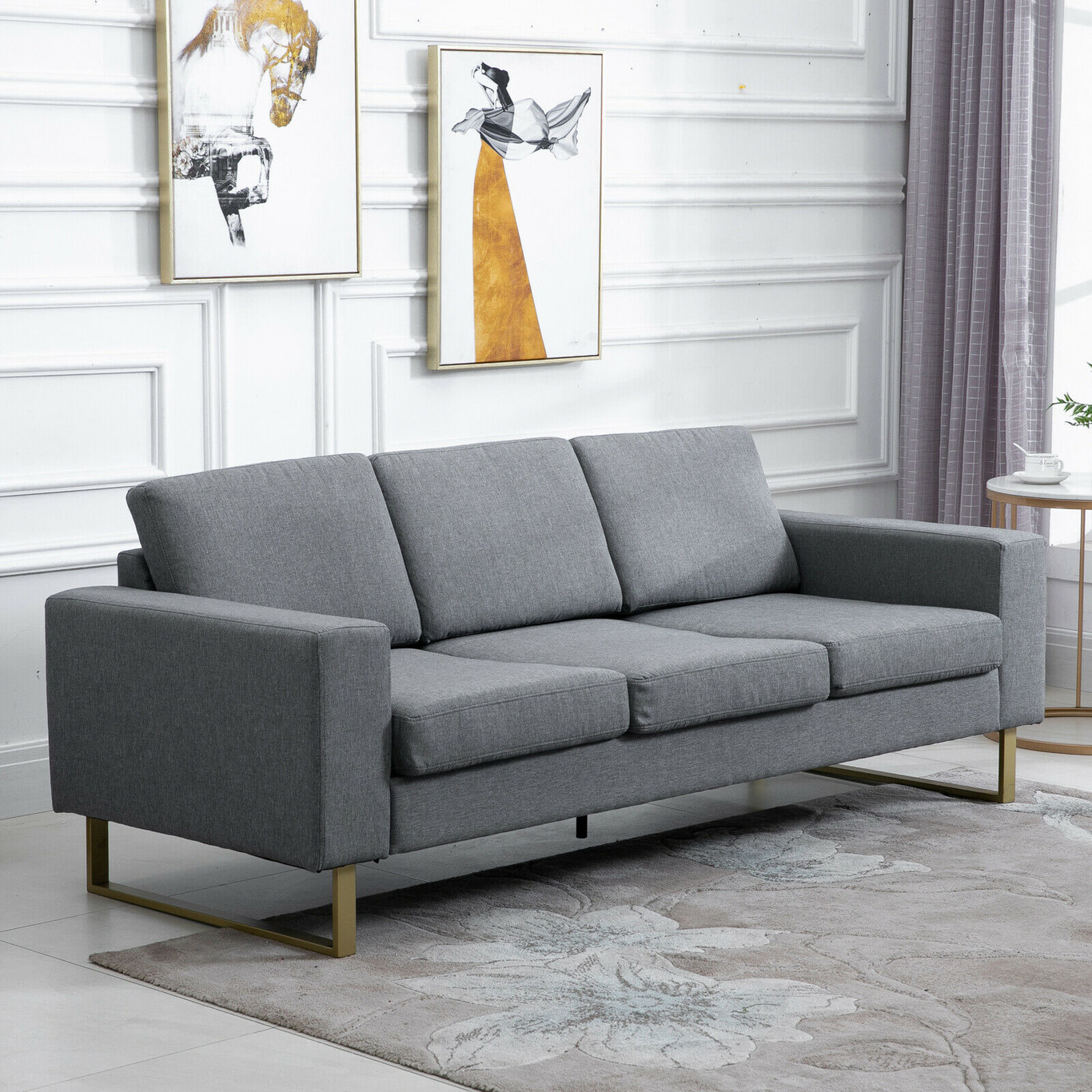 Este sofá encaja en cualquier salón y tiene toda la clase que necesitas ...