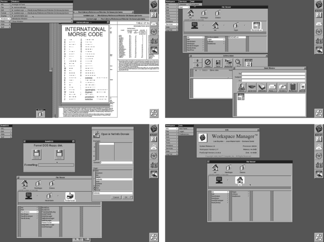 Así era NeXTSTEP, el sistema operativo de la otra “Apple” de Steve Jobs ...
