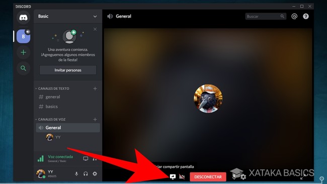 Discord: cómo compartir pantalla