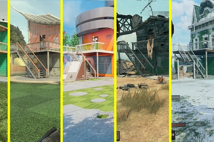Así está siendo la peculiar evolución del mapa de Nuketown en Call of ...