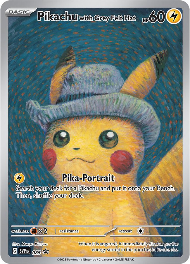 Esta maravillosa carta limitada de Pokémon en homenaje a Van Gogh es ...