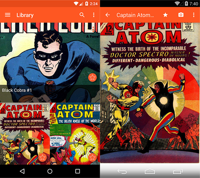 Las mejores aplicaciones para leer cómics en el móvil o la tablet