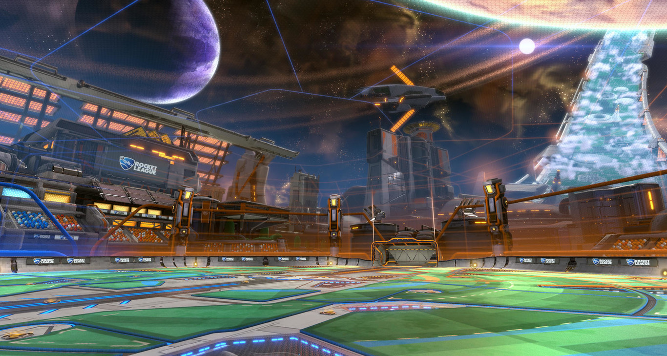 Rocket League ahora se juega en el espacio con la nueva pista octogonal Starbase ARC