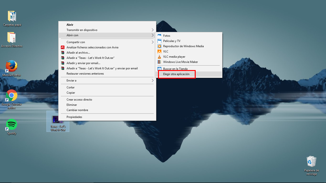 Cambiar los programas predeterminados para abrir un archivo en Windows ...