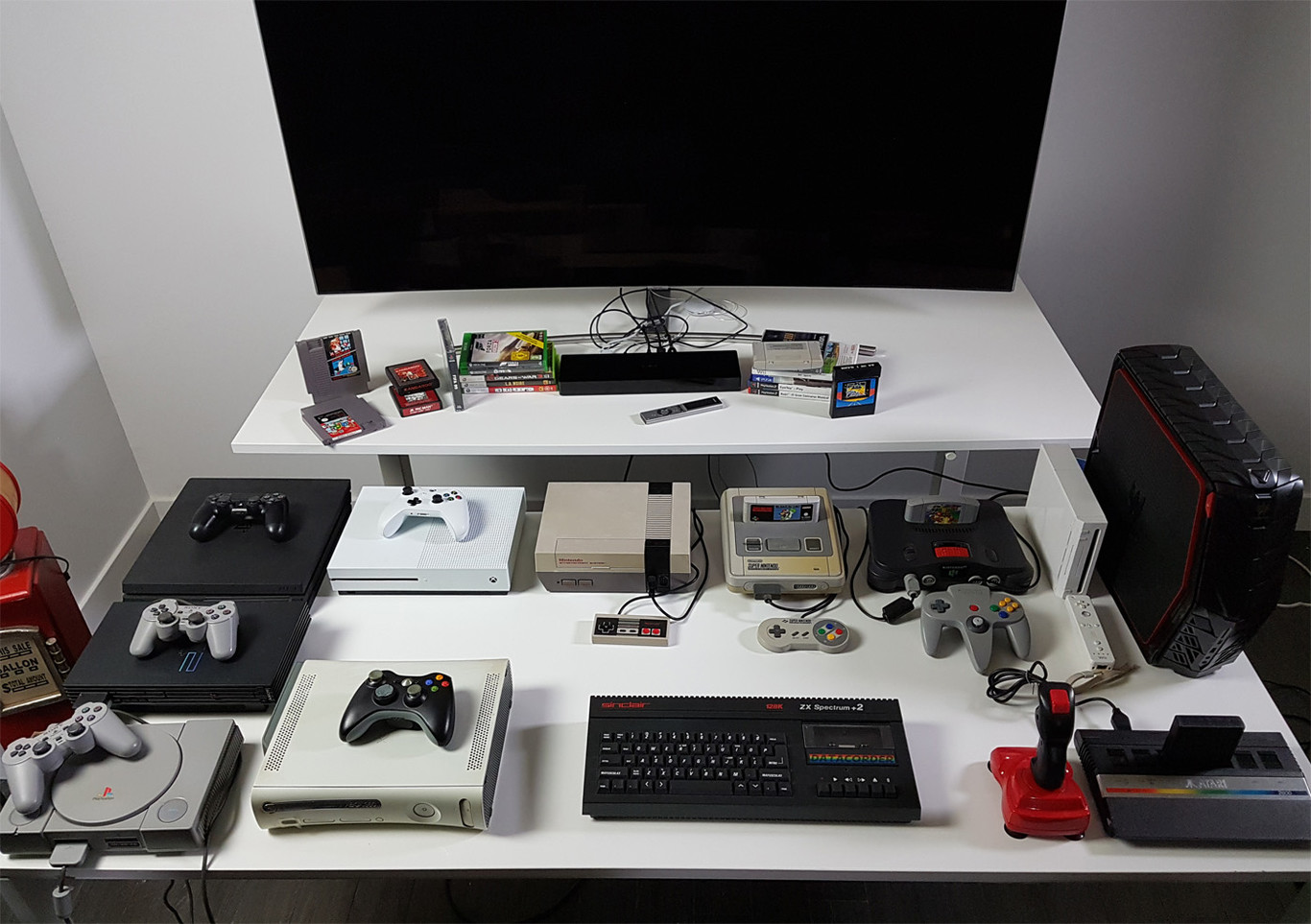 Tvs Qled Vs Consolas Retro Atari 2600 Zx Spectrum Nes Ps1 Mi Experiencia