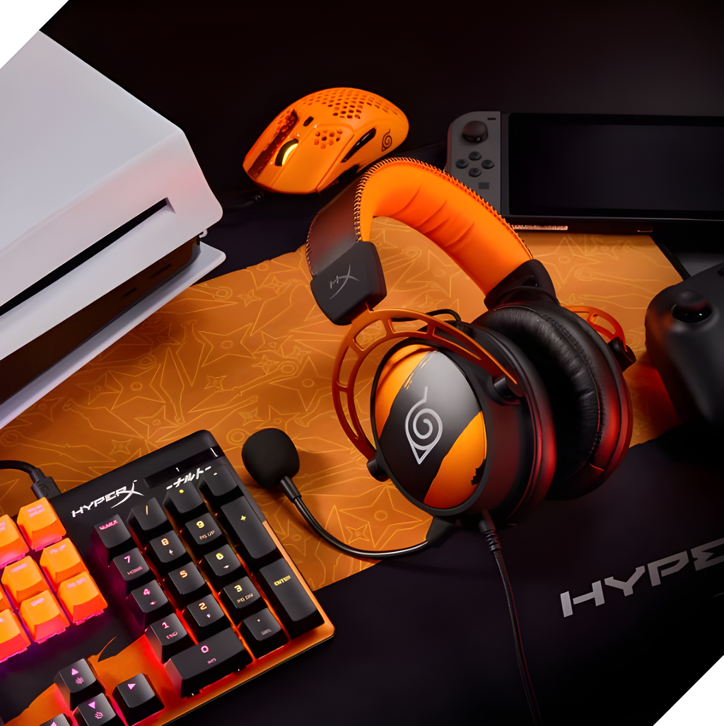 Estos HyperX Cloud Alpha edición especial de 'Naruto' tienen micrófono ...