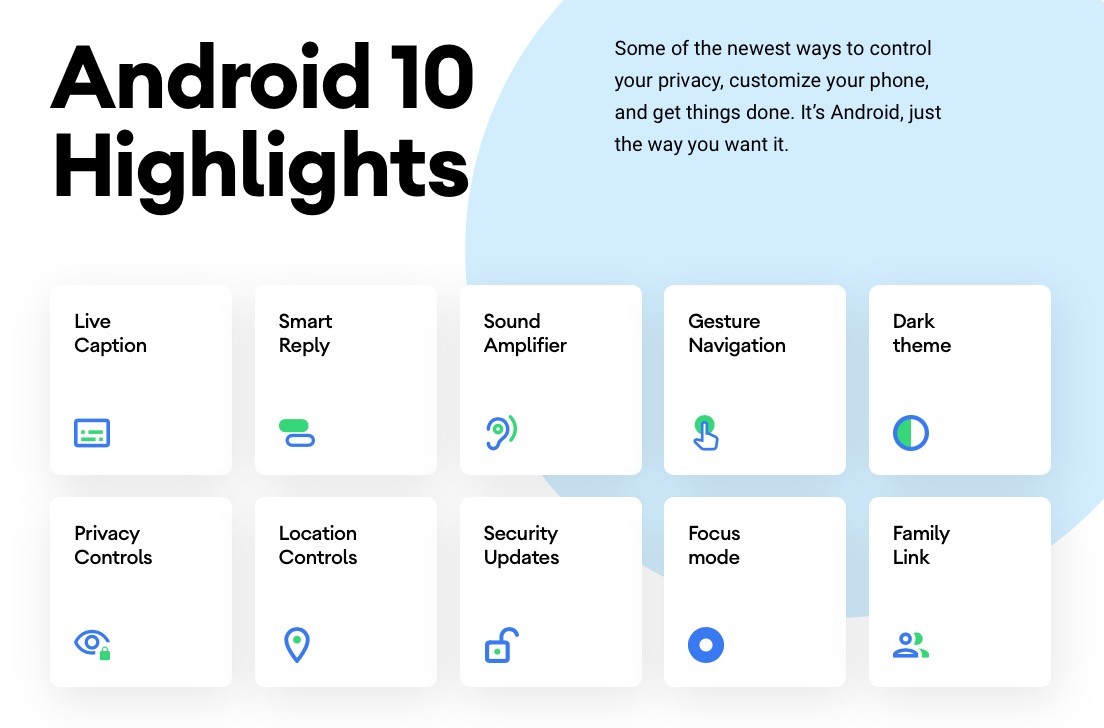 Android 10 es oficial: estas son sus novedades