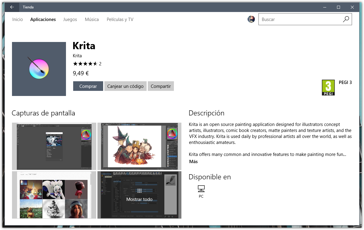 Inkscape y Krita llegan a la Tienda de Windows, dos de los editores de ...
