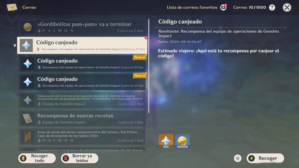 Genshin Impact revela tres nuevos códigos de recompensas con Protogemas ...