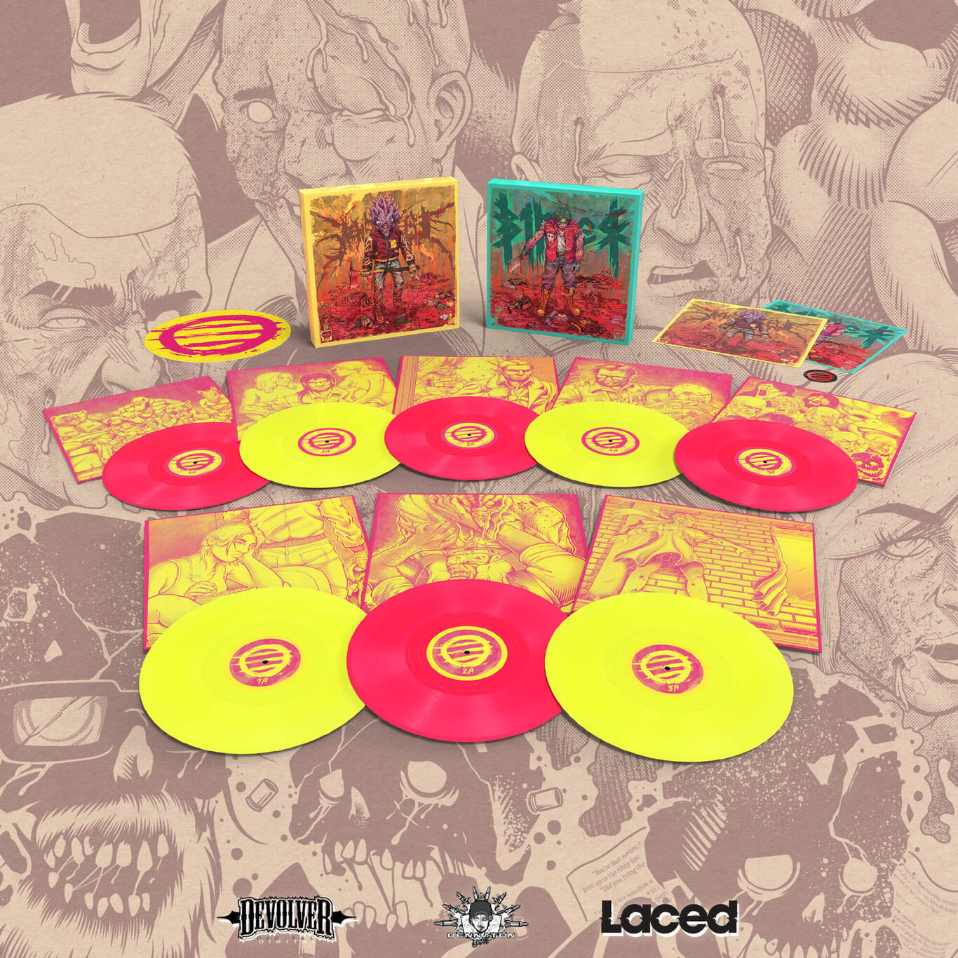 Hotline Miami contará con una estupenda colección de vinilos con todas ...