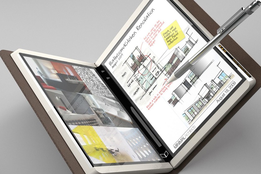 Una misteriosa libreta digital plegable con Windows 10 sería el regreso ...