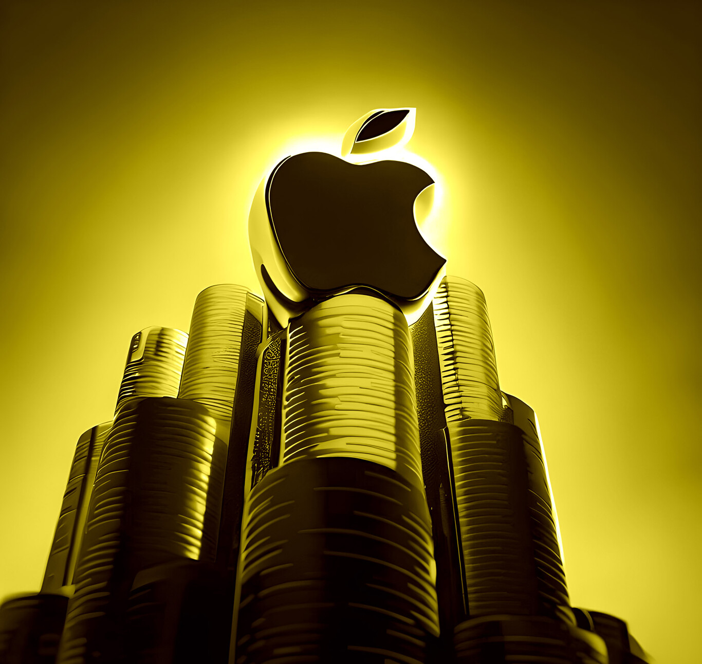 Este alucinante gráfico muestra la evolución de Apple durante 23 años ...