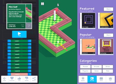 Fancade es un juego, una app y un creador de juegos: el impresionante ...