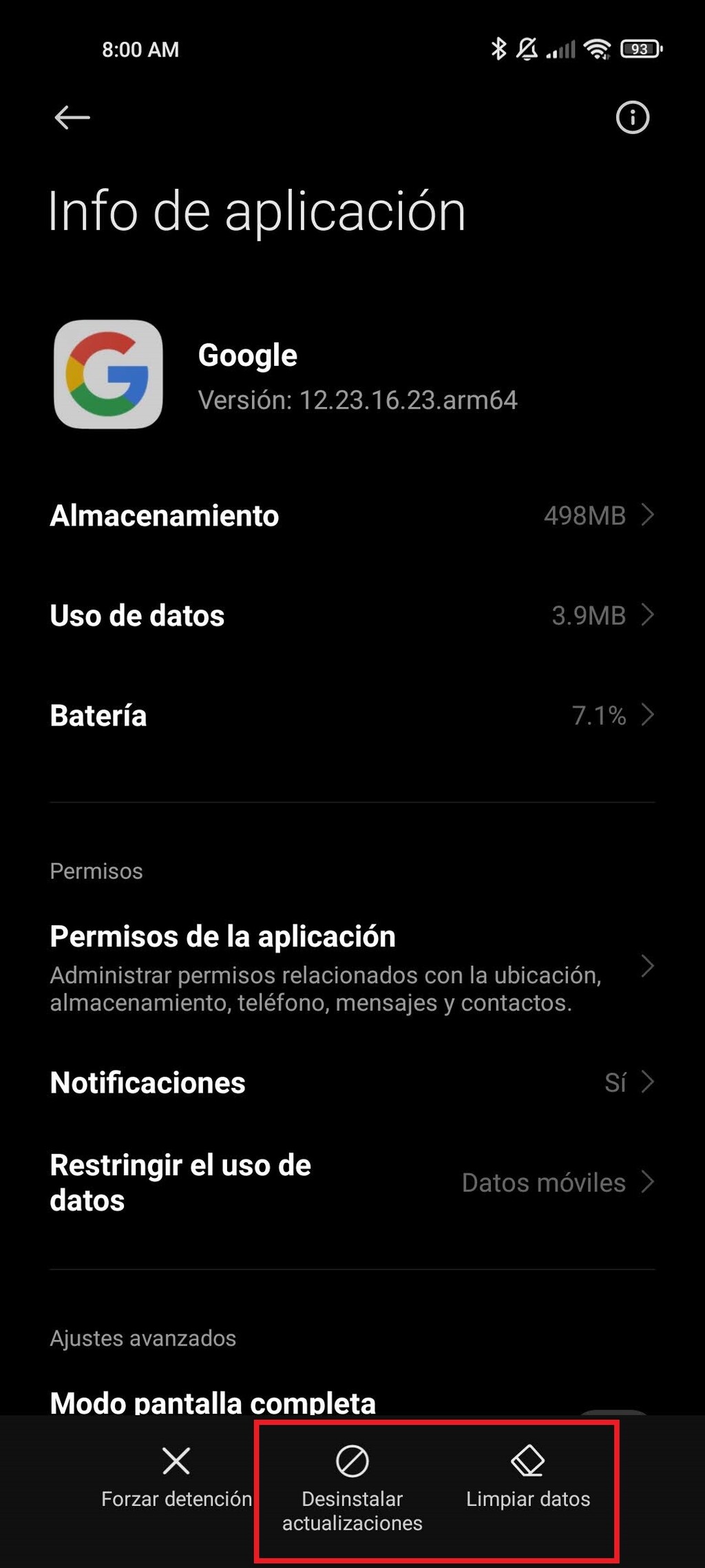 La app de Google para Android falla y causa errores en otras ...