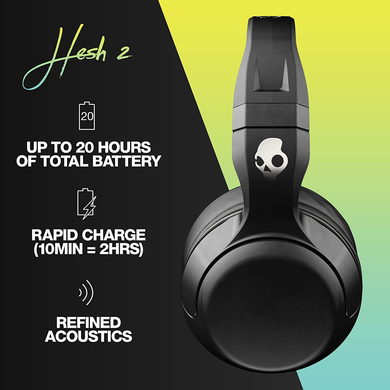 Skullcandy Hesh 2: audífonos inalámbricos con más de 1,400 pesos de ...