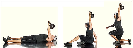 Todo sobre el entrenamiento con kettlebells: ejercicios (y III)
