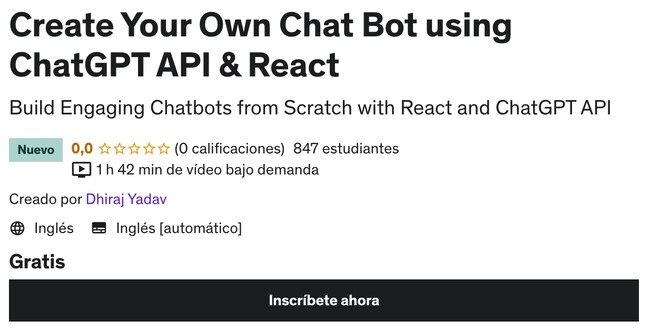 17 cursos y tutoriales de ChatGPT online y gratis para mejorar prompts ...