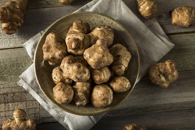 Tupinambo, un tubérculo con forma de jengibre y sabor de alcachofa ...